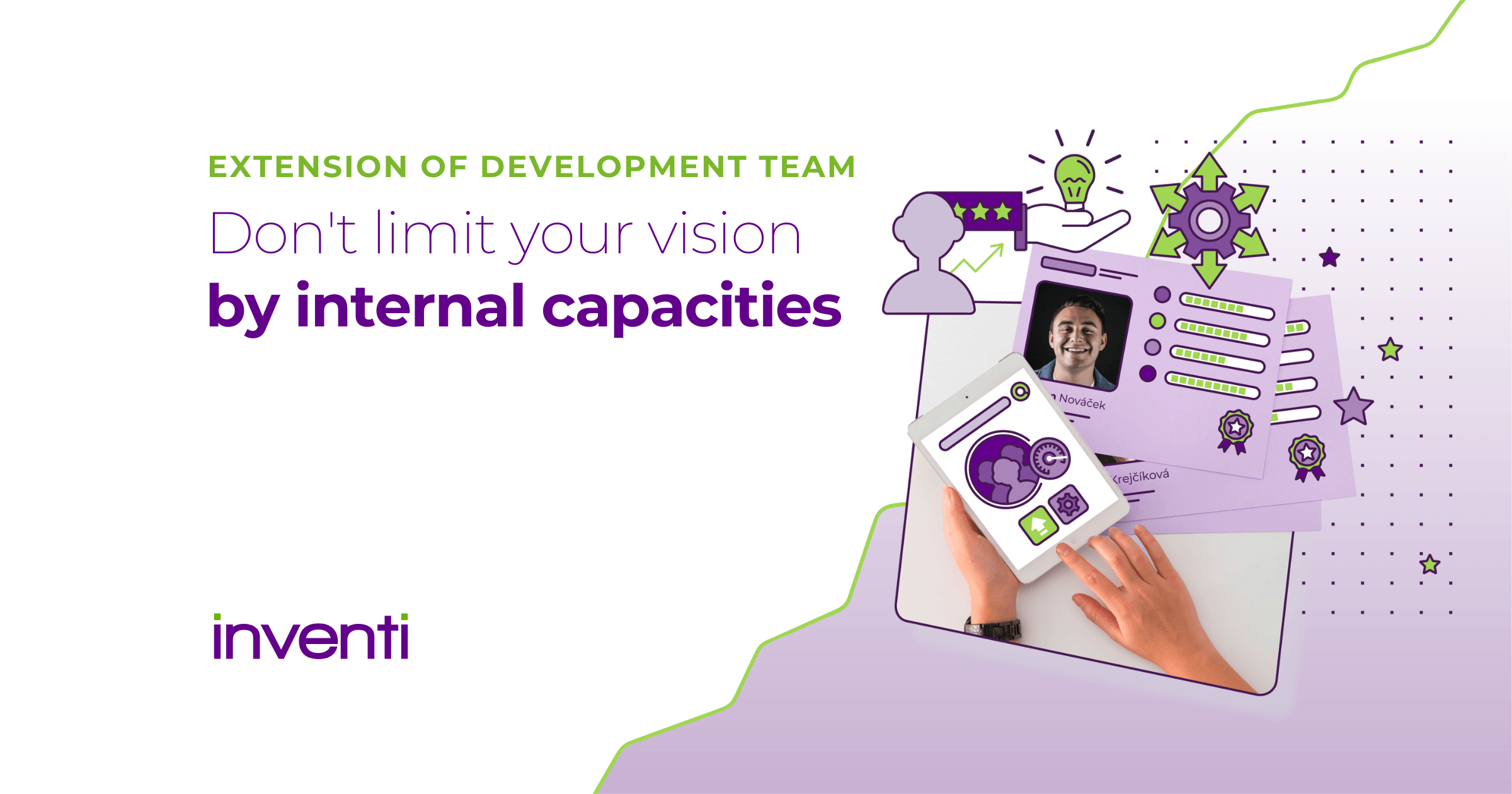 Extension of development team - INVENTI